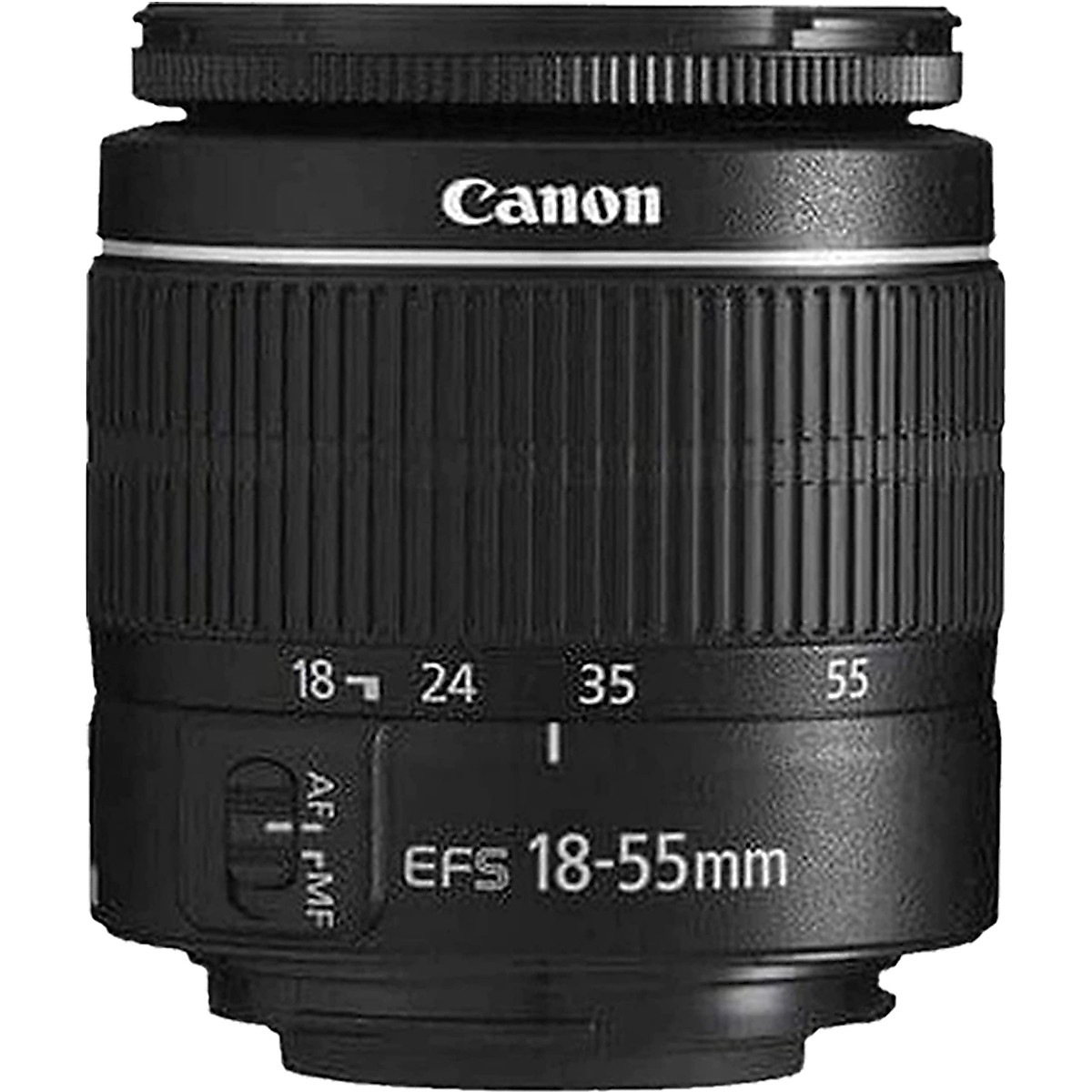 Canon EOS Rebel T100 DSLR Camera w EF-S 18-55mm f/3.5-5.6 III Lens + EF-S 55-250mm f/4-5.6 is STM Lens + 2X 64GB Memory + Case + Filters + Tripod + More (35pc Bundle) (Renewed)