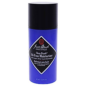 Jack Black Clean Break Oil-Free Moisturizer, 3.3 Fl. Oz – Face Moisturizer for Men, Face Lotion, Daily Moisturizer for Face, Skin Moisturizer Face Cream