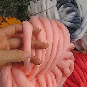 250g 36M Thick Wool Chunky Yarn Felt Wool Roving Yarn for Spinning Hand Knitting Spin Yarn Winter Warm (Color : 15 Sapphire)