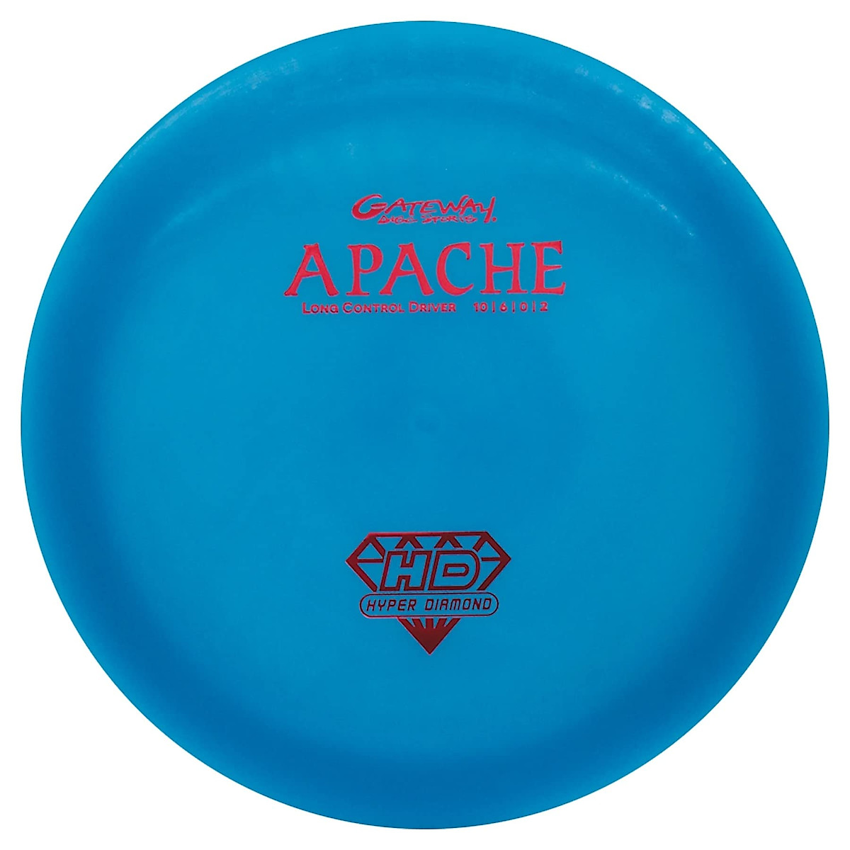 Gateway Disc Sports Hyper-Diamond Apache Fairway Driver Golf Disc [Colors Will Vary] - 173-176g
