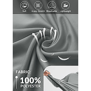 BALEAF Men's Sun Protection Hoodie Shirt UPF 50+ Long Sleeve UV SPF T-Shirts Rash Guard Fishing Swimming Lightweight Gray XL