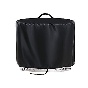 Izzybang Protective Fire Pit Cover for Solo Stove Yukon Round 29 inch Heavy Duty Waterproof Cover for 27 Inch Backyard Bundle Portable Fire Pits