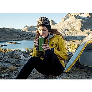 Meoky 20oz Insulated Coffee Mug with Leak Proof Lid, Cupholder Friendly, Double Wall Stainless Steel Travel Coffee Mug with Handle for Car, Home, Office