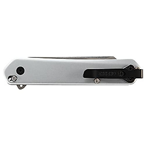 Gerber Gear Spire Pocket Knife - 2.93" Plain Edge Blade Assisted Opening Folding Knife - EDC Gear and Equipment - Aluminum