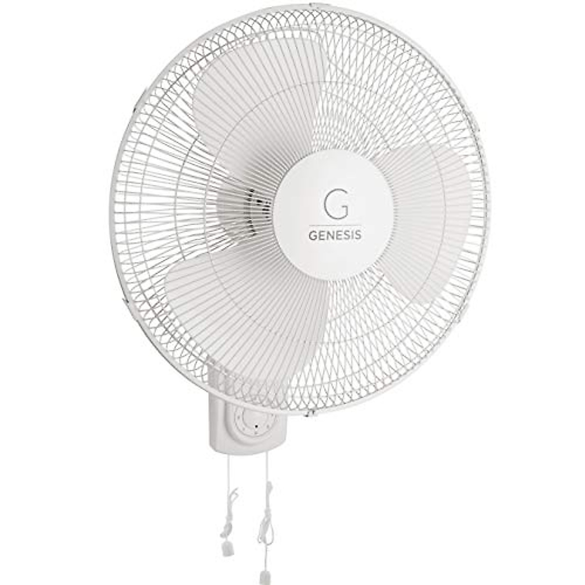 Genesis G16WALL 16 Inch Wall Fan, 3 Speed Settings, Max Cooling Technology, Oscillation
