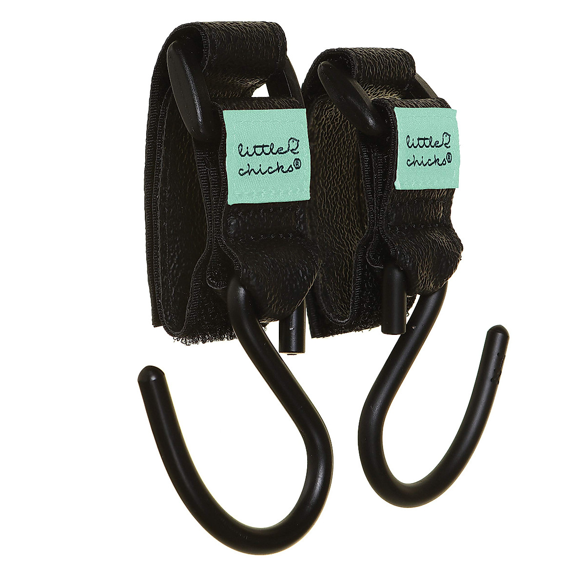 Little Chicks Baby Stroller Organizer Hook Clip for Purse and Bags - 2 Pack - Model CK096