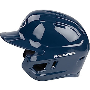 Rawlings | MACH Batting Helmet | Gloss Navy | Junior (6 3/8" - 7 1/8")