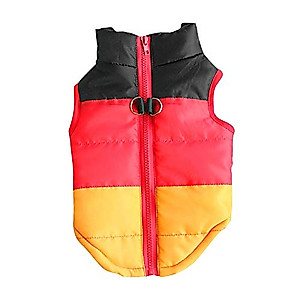Dog for Carts Pet Padded Towing Out Buckle Vest Clothing Jacket Padded Pet Clothes Hoodie Puppy Sweaters Boys Girls Outfits
