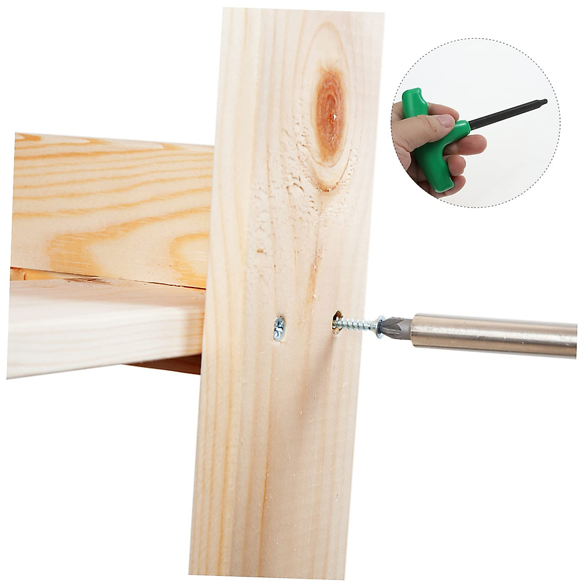 VILLCASE 1 Set star iron suite plum bossom handle tools for T-shaped Screwdriver screwdriver Repair Tool hand tools 45# steel precision screwdriver Screwdriver repair wrench