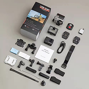 ICONNTECHS IT Action Camera Native 4K 60fps 20MP Touch Screen WiFi EIS Stabilization Waterproof Sports Action Cam 170 Degree Wide Viewing Angle Helmet Cameras Underwater Camcorder