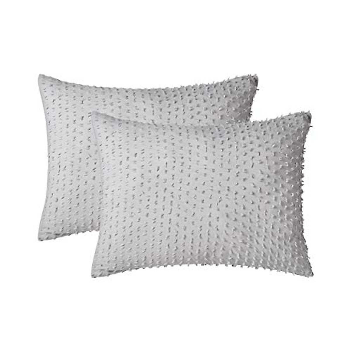 Tahari Home - King Comforter Set, 3-Piece Bedding with Matching Shams, Chic Room Decor (Vee Grey, King)