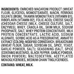 Cracker Barrel Single Bowl Sharp White Cheddar Macaroni and Cheese Dinner (3.8 oz Bowls, Pack of 6)