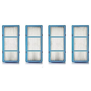 Nispira True HEPA Air Filter Replacement Compatible with Holmes Air Purifier AER1 HAPF30AT - 1.2” x 10” x 4.6” (4 HEPA Filters)