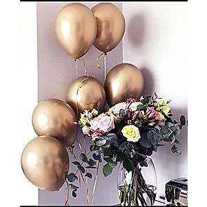 Navy Blue Rose Gold White Confetti Balloons 25pcs for Birthday Party Decorations for Women/Wedding/Baby Shower Navy and Pink Balloons Gender Reveal Party Decorations