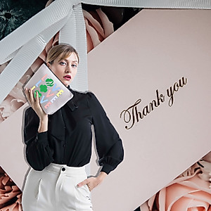 FOTAP Scout Crew Gift Love My Troop Makeup Bag Girl Scout Survival Kit Scout Inspirational Makeup Bag Scout Leader Gift (SCOUT love)