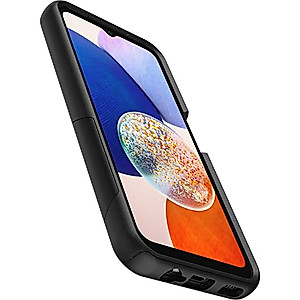 OtterBox Samsung Galaxy A14 5G Commuter Series Lite Case - BLACK , slim & tough, pocket-friendly, with open access to ports and speakers (no port covers),
