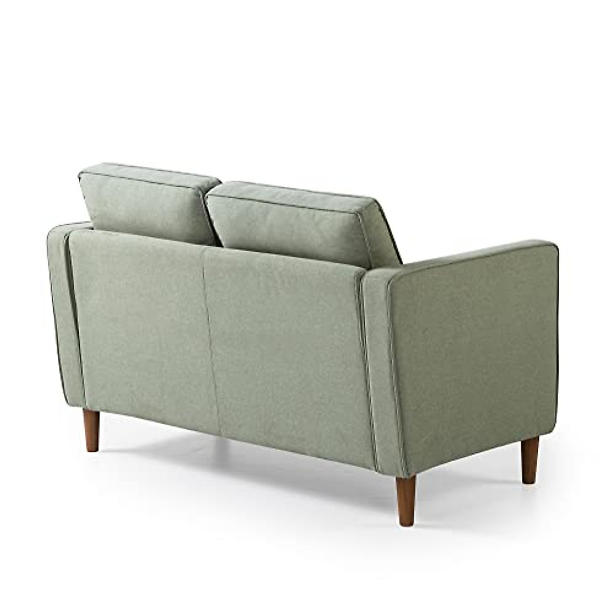 ZINUS Lauren Loveseat / Button Tufted Cushions / Easy, Tool-Free Assembly, Pear Green