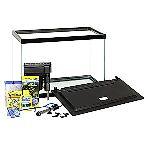 Tetra ColorFusion Aquarium 20 Gallon Fish Tank Kit, Includes LED Lighting and Decor