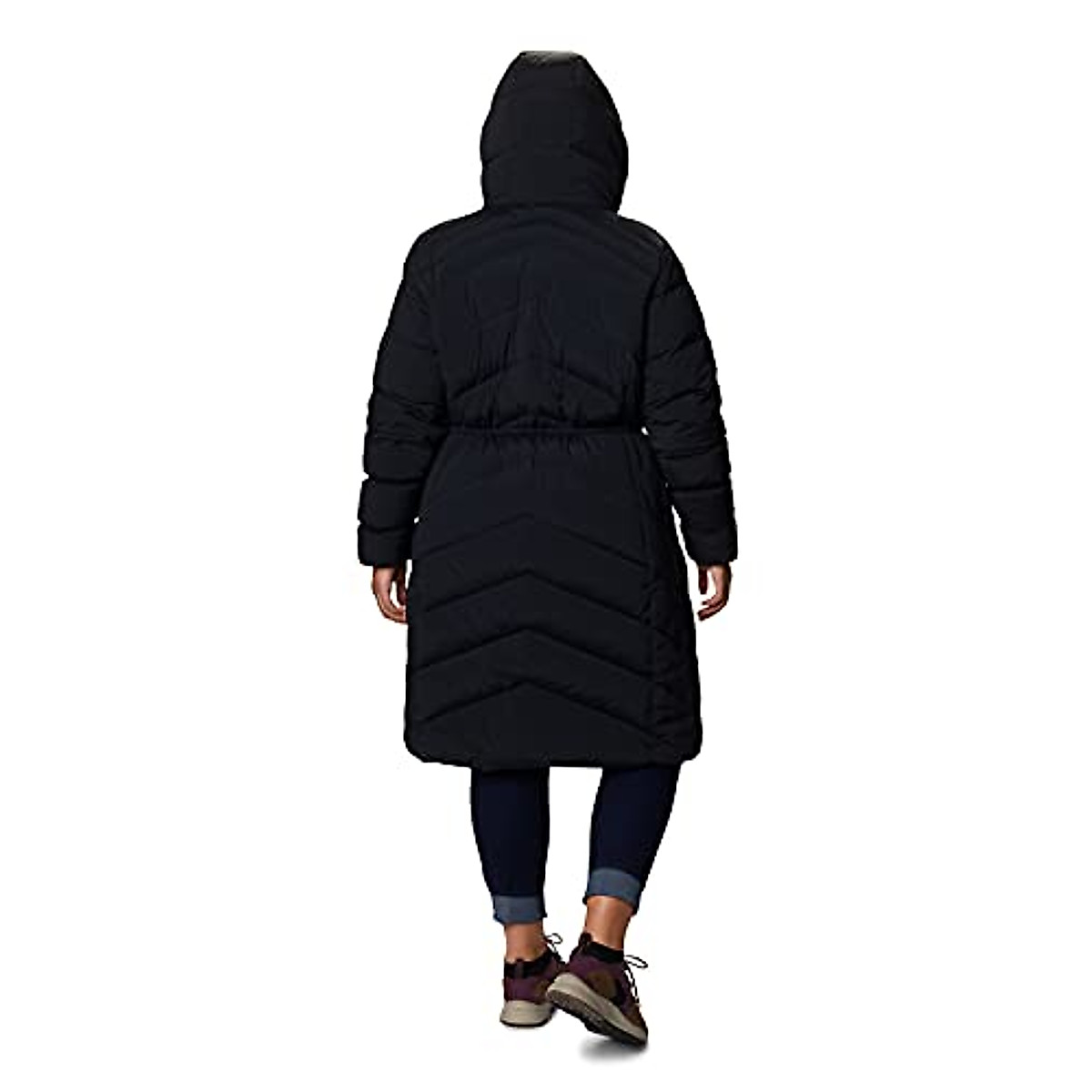 Columbia Women's Ember Springs Long Down Jacket, Black, Medium