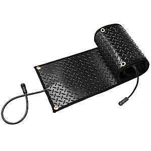 AUTOMATTERS Snow Melting Mats, Anti-Slipping Heated Outdoor Mat, Elderly Friendly Heating Sidewalk Mat, for Front Step, Concrete Walkway and North-Facing Sidewalk, 20inch*60inch