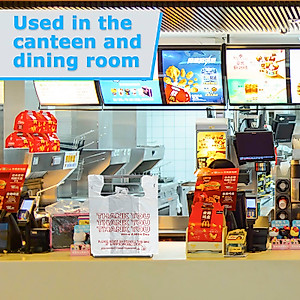 2 Pack Plastic Grocery Bag Holder Fits 11½" W x 6.5" D x 21" H Bag Unit Measures 12" W x 12" l x 16" H Chrome T Shirt Bag Rack with Metal Base for Restaurant, Business, Office, Home, Kitchen, Garage