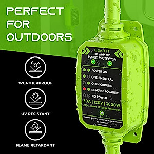 30A Y Splitter and 30A Surge Protector