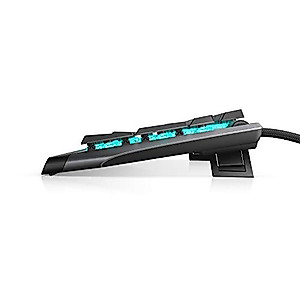 Alienware Low-Profile RGB Gaming Keyboard AW510K: Alienfx Per Key RGB LED - Media CONTROLS & USB Passthrough - Cherry MX Low Profile Red Switches