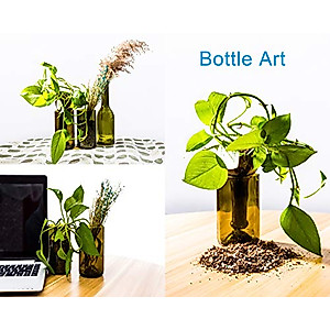 Glass Bottle Cutter, Upgraded Bottle Cutting Tool Kit, DIY Machine for Cutting Wine, Beer, Liquor, Whiskey, Alcohol, Champagne, Bottle Cutter for Round Bottle by Camdios