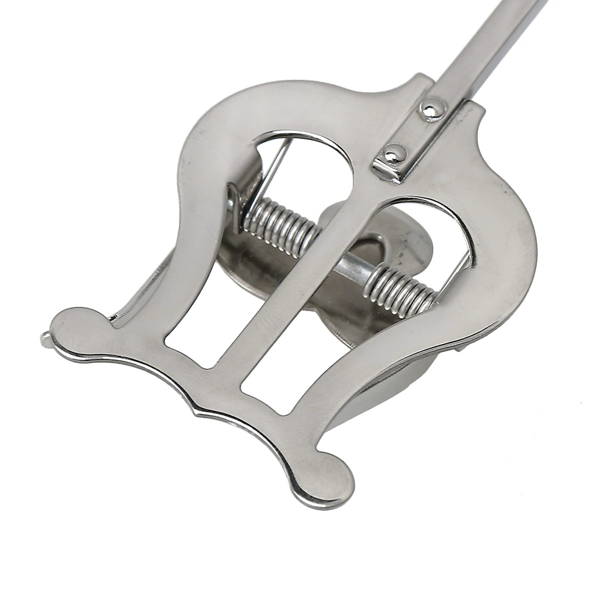 Bstinay 3/4 Vertical Keys Euphonium Marching Clamp-On Silver Music Sheet Clip Music Sheet Clip Replacement for Bass Saxophone