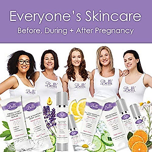 Belli Skincare Elasticity Belly Oil, Pregnancy Scar & Stretchmark protection, Vitamin E for Healthy Skin | OB/GYN & Dermatologist Recommended – 3.8 oz