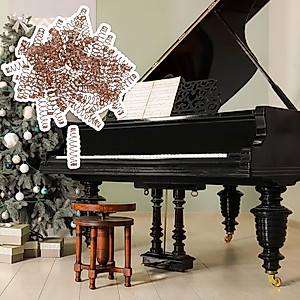 BQLZR Piano Keys Spring Golden Copper Jack Wire Spring For Upright Piano Repair Part Replacement Pack of 90