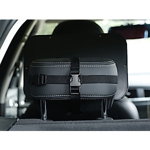 Parenthings® Baby Car Mirror for Back Seat Rear View Monitor-Super Clear Wide View with Acrylic 360° Rotatable Pivot-100% Shatterproof and Stable-Universal Fit Classic Black