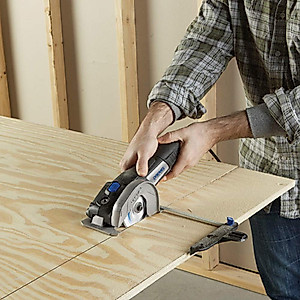 Dremel Ultra Saw US40-04 Corded Compact Saw Tool Kit with 3 Cutting Wheels and Auxiliary Handle