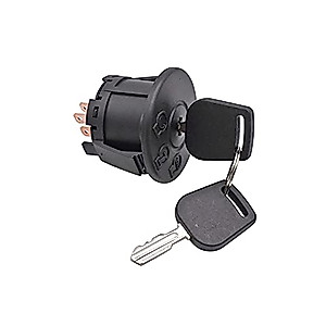 Lawn Tractor Ignition Switch with Key 5 Terminals 725-04659 925-04659 GY00191 Compatible with MTD John Deere Ariens Craftsman