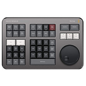 Blackmagic Design Davinci Resolve Speed Editor Bundle with Davinci Resolve 17 Studio (Activation Card) (2 Items)