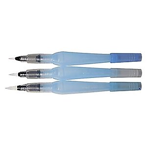 Pentel Japan Aquash Water-Brush 3 types of set