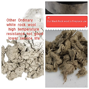 High Temperature Resistance Glowing Embers 7 oz Bag for Gas Logs-