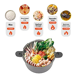 LYNICESHOP Aluminum Pressure Cooker, Gas stove Electric stove Pressure Cooker 9L/9.5-Quart Aluminum Canner and Cooker, Cook Delicious Food in Less Time for All Kinds of Stoves