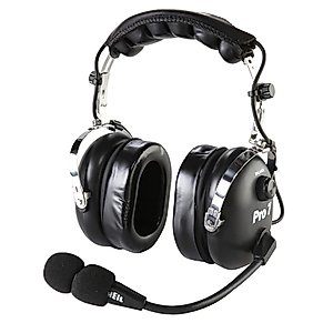 Heil Sound Original PRO7 Black Industrial Headset with Dynamic Microphone, HC-7 Mic Element