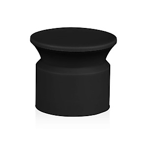 True TrueCap Bottle Stopper, Wine Preservation, Wine Bottle Stopper, Silicone Bottle Cover, Wine Gadgets Accessories, Set of 1, Black