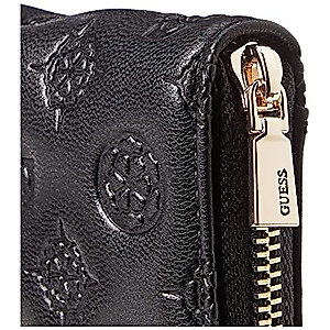 GUESS La Femme Small Zip Around Wallet, Black