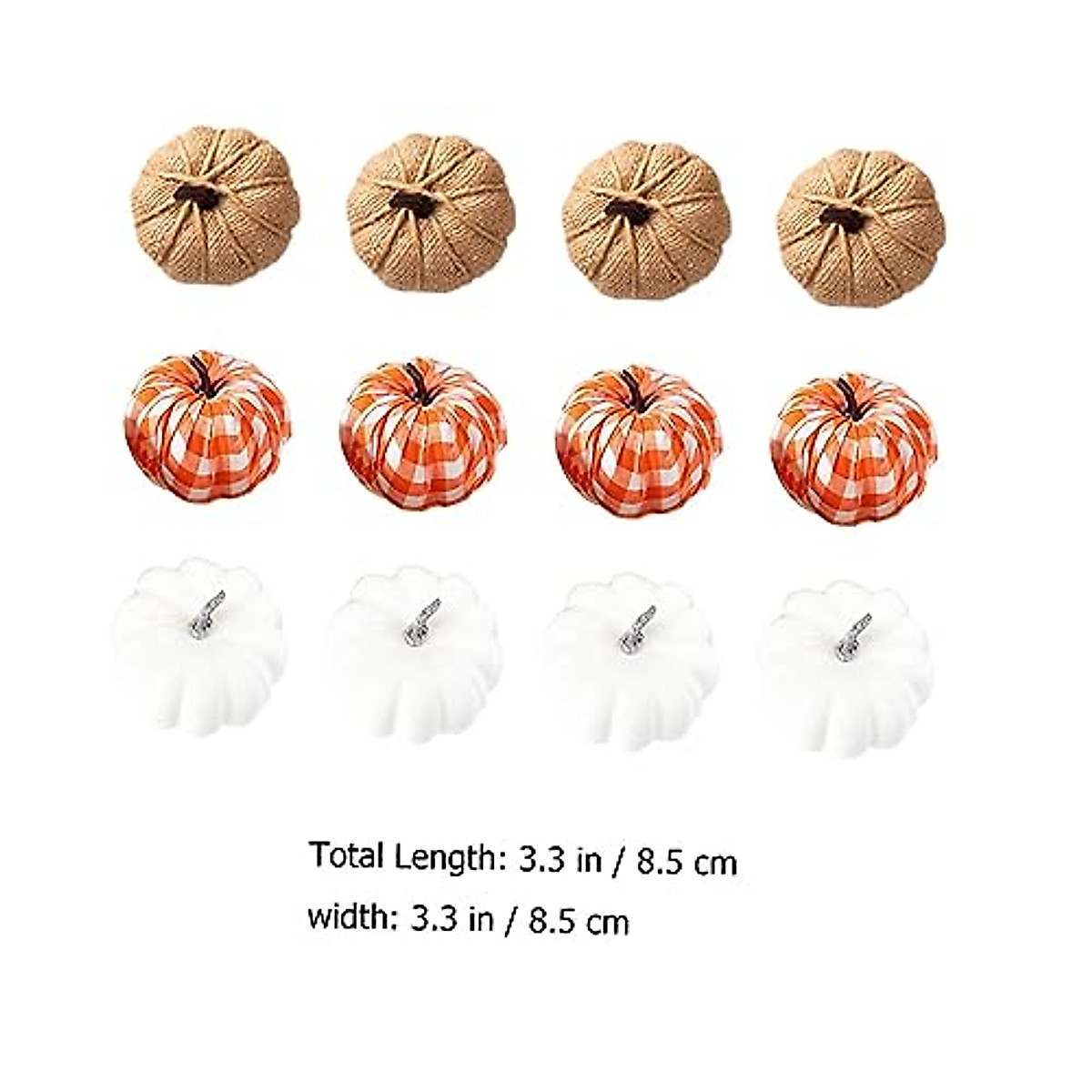 IMIKEYA 60 Pcs Thanksgiving Pumpkin Foam Pumpkins Fall Decorations Halloween Pumpkins Simulated Pumpkin Decor Scene Layout Pumpkin Decor Artificial Pumpkin Ornament Statue Rope