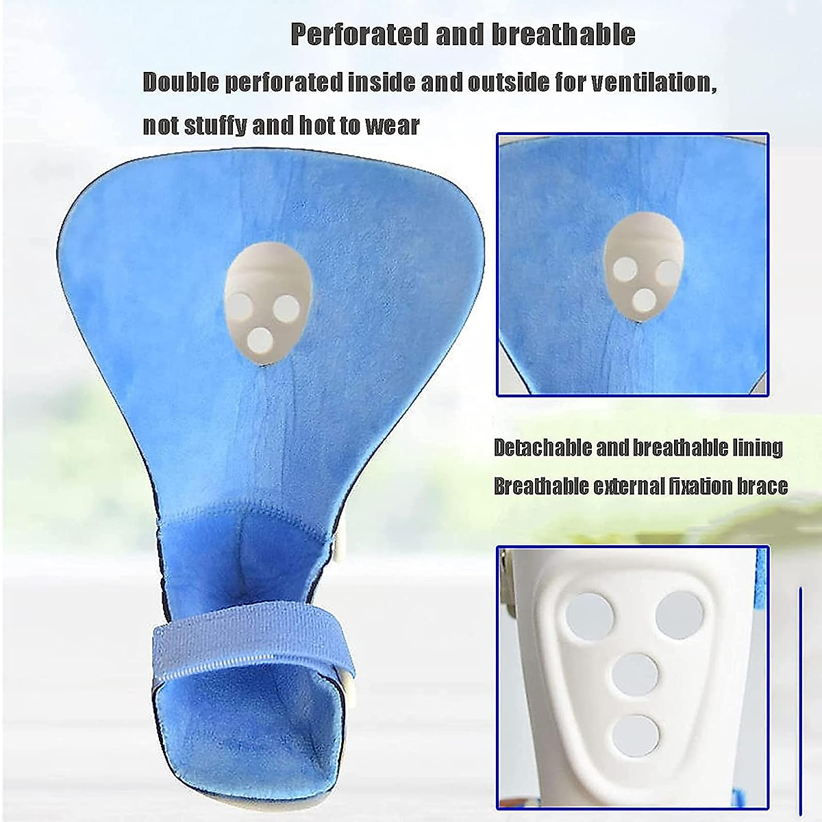 UZIAH Kids Drop Foot Splint Othopedic Ankle, Foot Brace Night Splint Support ​For Ankle Sprain Fracture Fixation Brace for Varus Correction Foot Support,Right,S