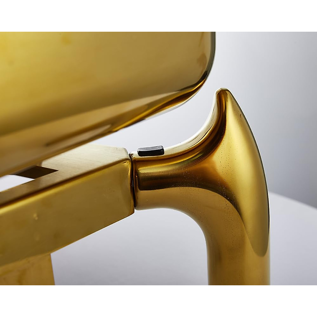 HONHPD Gold Chafing Dish Buffet Set,9 Quart Rectangular Chafer, with Glass Top, Soft-Close Lid,Food Pan, Water Pan and Fuel Holders, for Wedding, Parties, Banquet,Catering Events (2 Half Size)