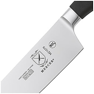 Mercer Culinary M21079 Genesis 9-Inch Short Bolster Chef's Knife,Black