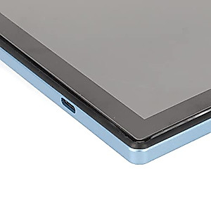 Haofy HD Tablet, 5G WiFi 8-core CPU Call Tablet Support Fast Charging 10 Inch 8GB RAM 256GB ROM 8MP Front 16MP Rear for Android 12 for Learning (US Plug)