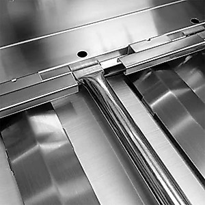 Blaze Prelude LBM 32-Inch 4-Burner Built-in Natural Gas Stainless Steel Grill with Flame-Stabilizing Grids, Heat Zone Separators, Drip Tray and Hood