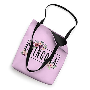 Floral Design for Women Cute Latina Ispanica Womens Chingona Tote Bag