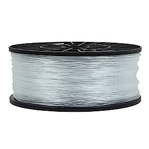 Monoprice 111551 PLA 3D Printer Filament - Crystal - 1kg Spool, 1.75mm Thick | | For All PLA Compatible Printers