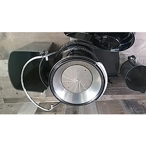 JACK LALANNE CL003AP 600 RPM Motor Power Juicer, Black